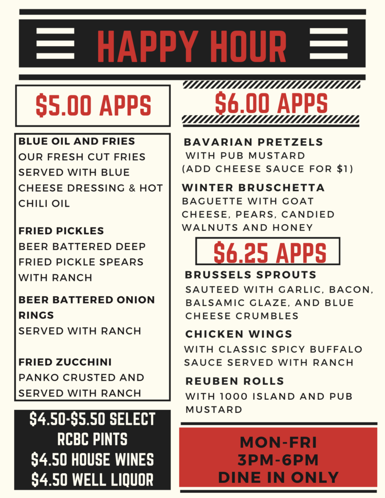 Eat Right. Drink Smart. Feel Good. | River City Brewing Company